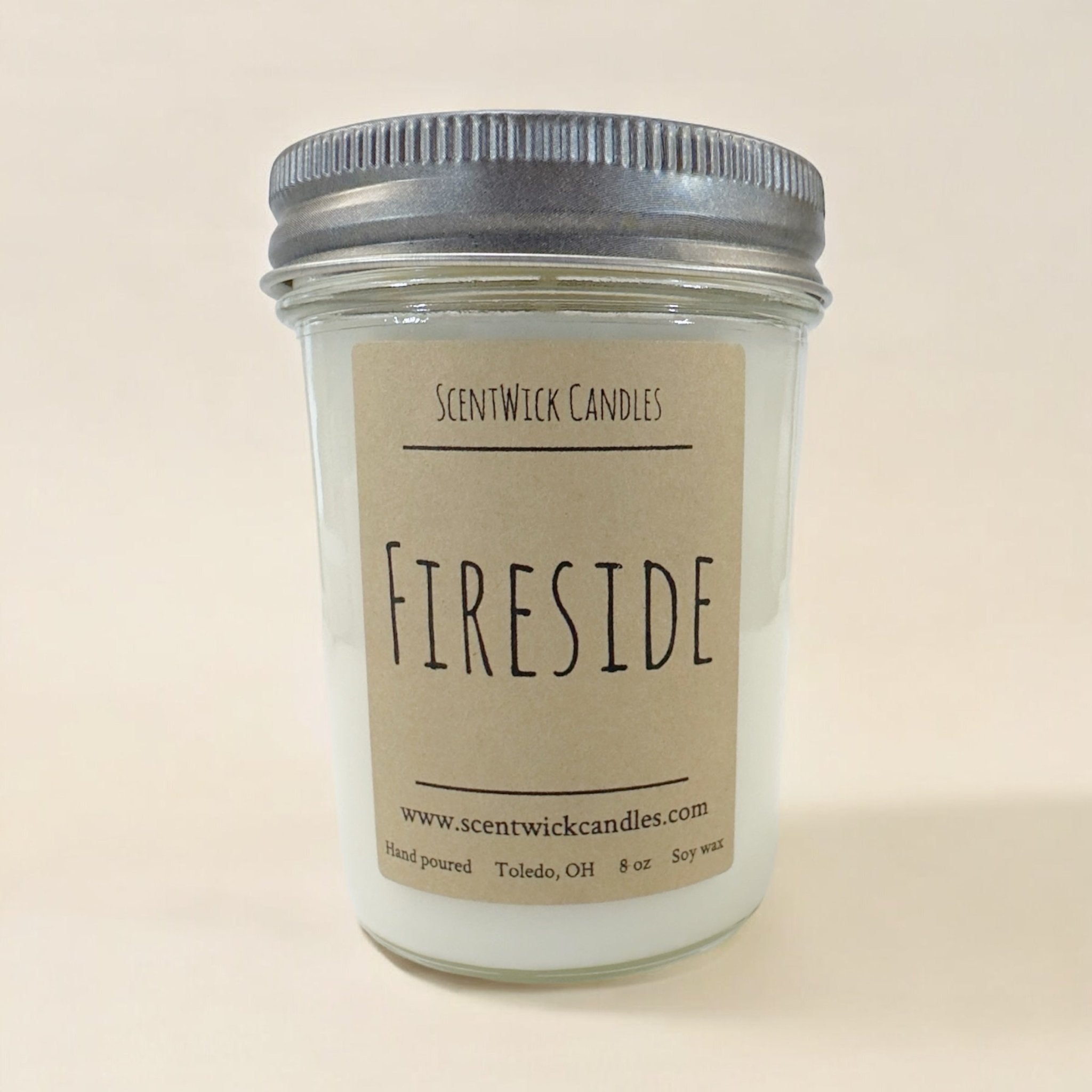 Fireside Handmade Natural Soy Fall Candle | ScentWick Candles ...